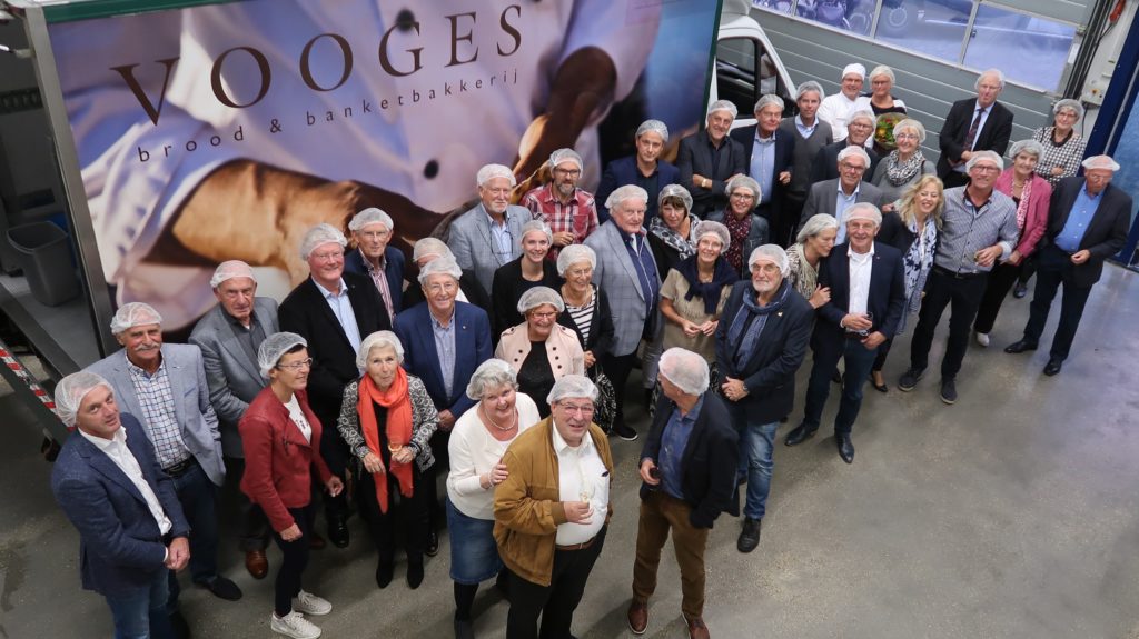 75+ Club te gast bij bakkerij Vooges - Nieuwe Meerbode
