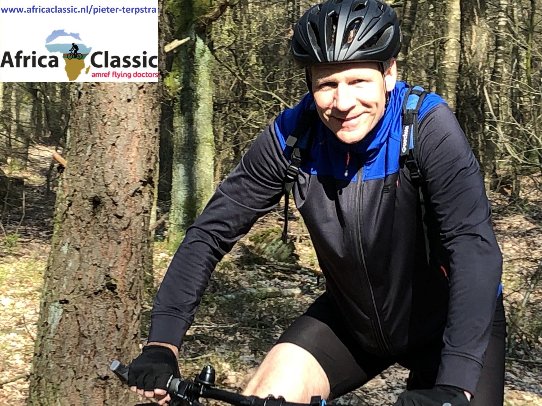 Pieter Terpstra fietst voor Amref Flying Doctors - Nieuwe Meerbode