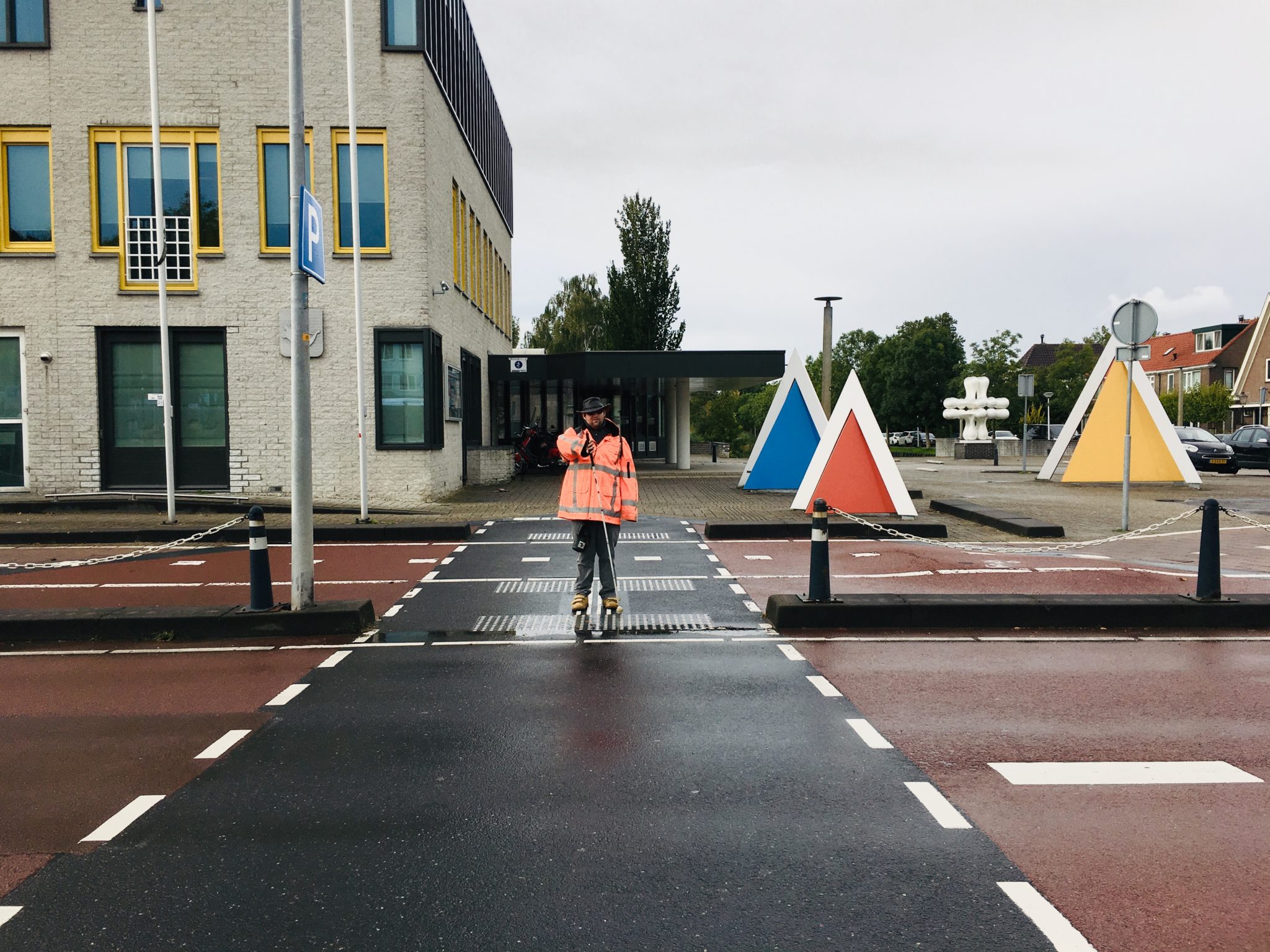 Tim: "Witte stok betekent let op!" - Nieuwe Meerbode