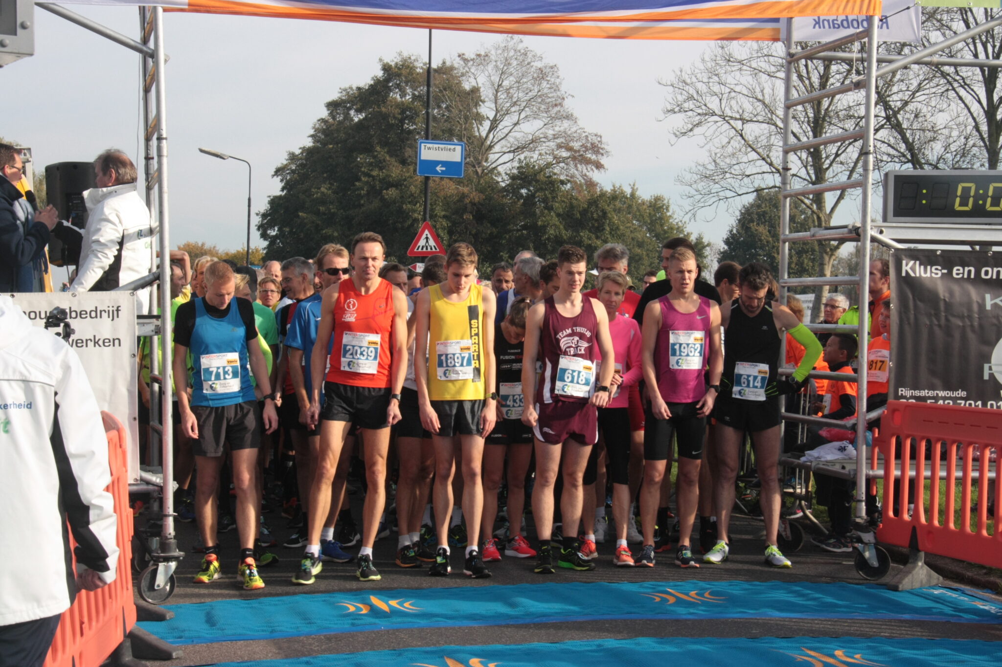 Afsluiting wegen tijdens Zilveren Turfloop - Nieuwe Meerbode