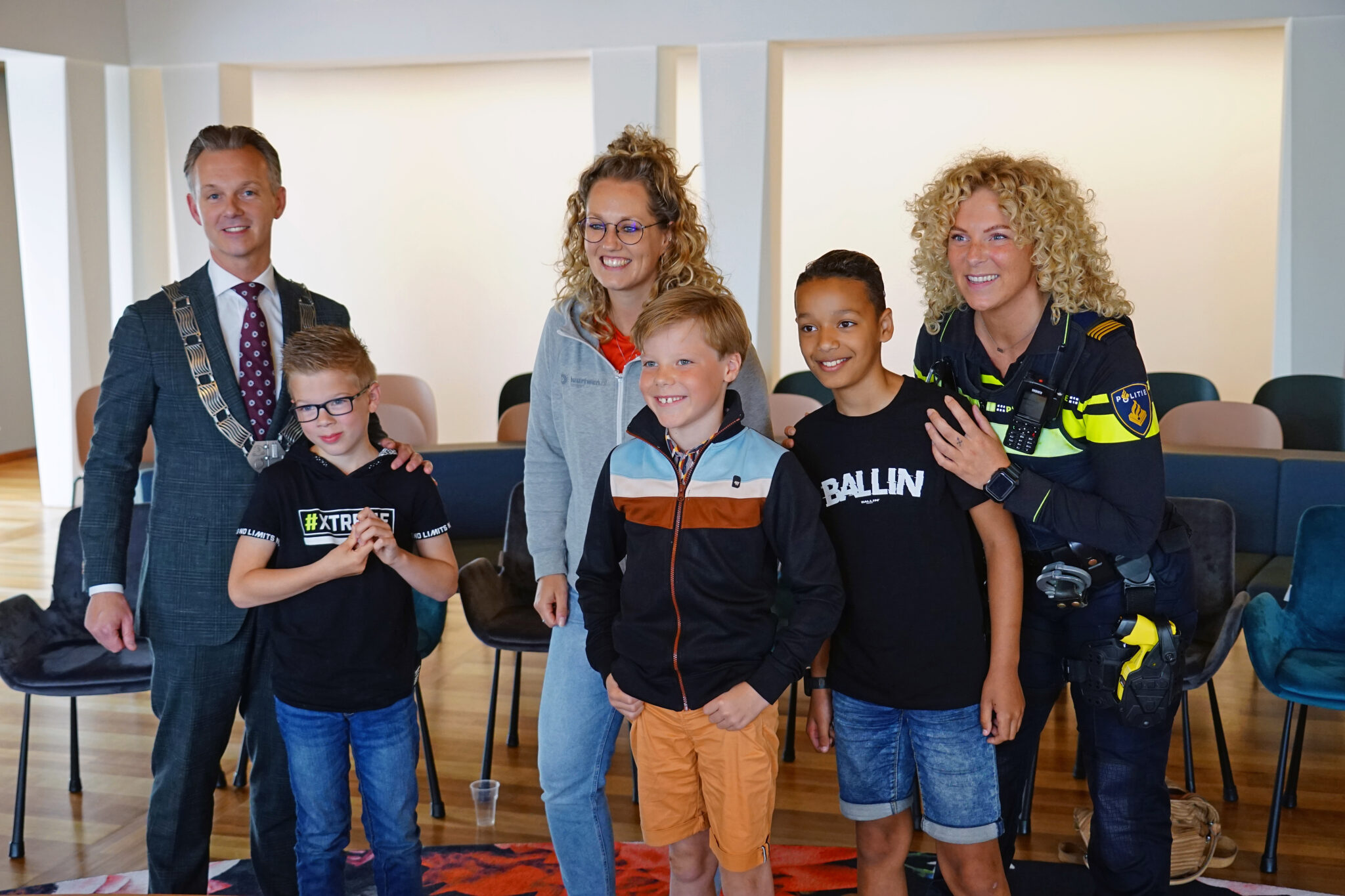 Boaz, Sem en Levi Junior Cyber Agents Aalsmeer - Nieuwe Meerbode