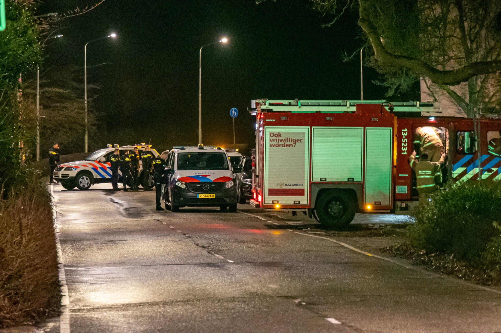 Aanhouding na ruzie in woning Parklaan - Nieuwe Meerbode