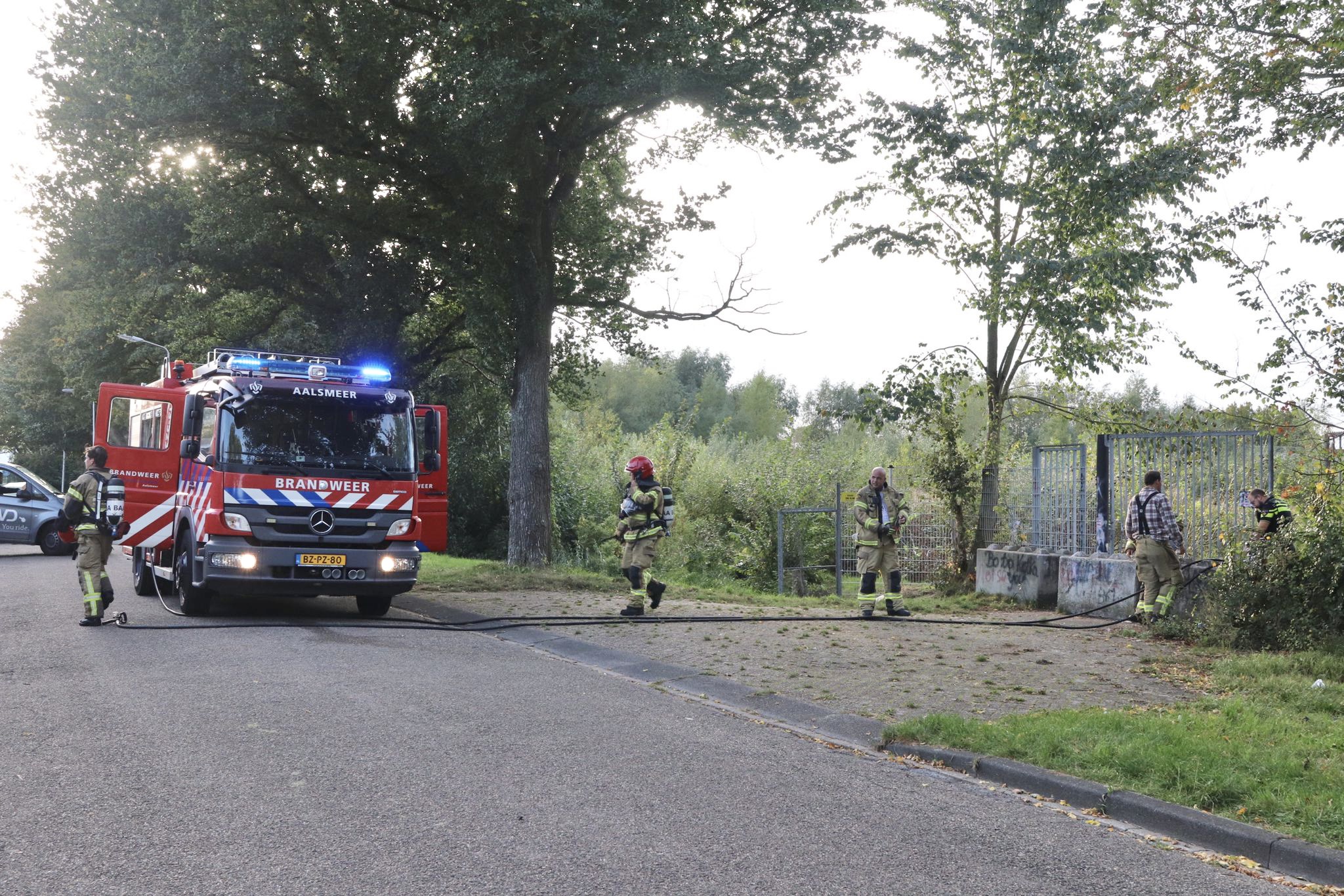 Brand in verlaten pand snel geblust - Nieuwe Meerbode