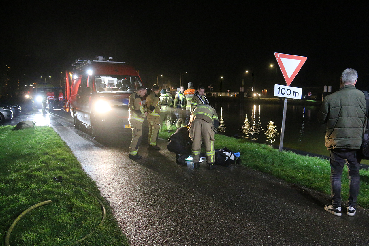 Auto te water, chauffeur verdwenen - Nieuwe Meerbode