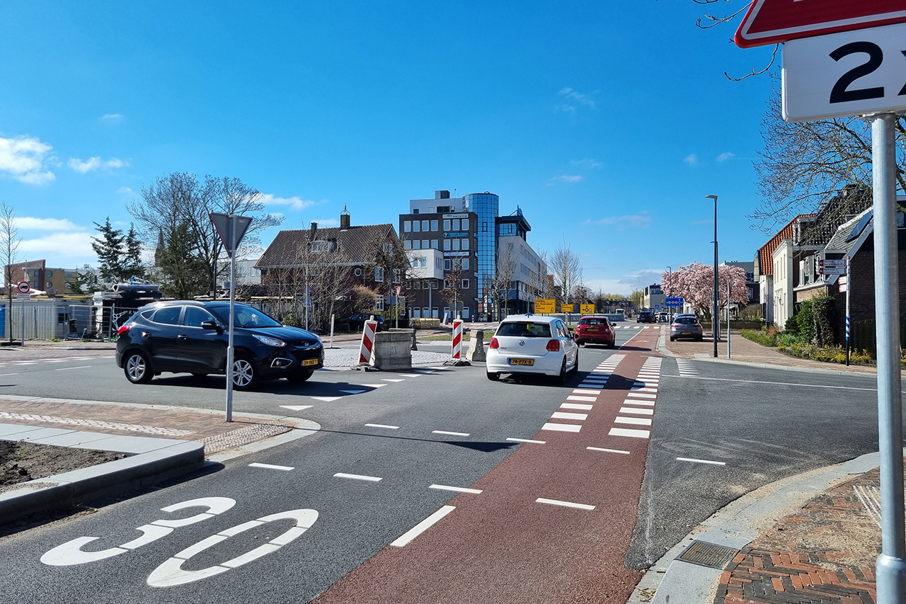 Zorgen over onveilige kruising Christinalaan - Nieuwe Meerbode