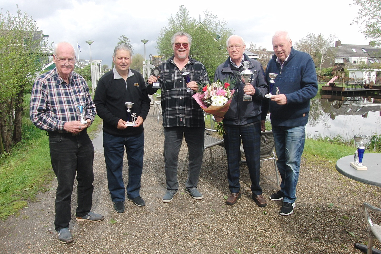 Jan ter Welle winnaar biljartcompetitie Apollo - Nieuwe Meerbode