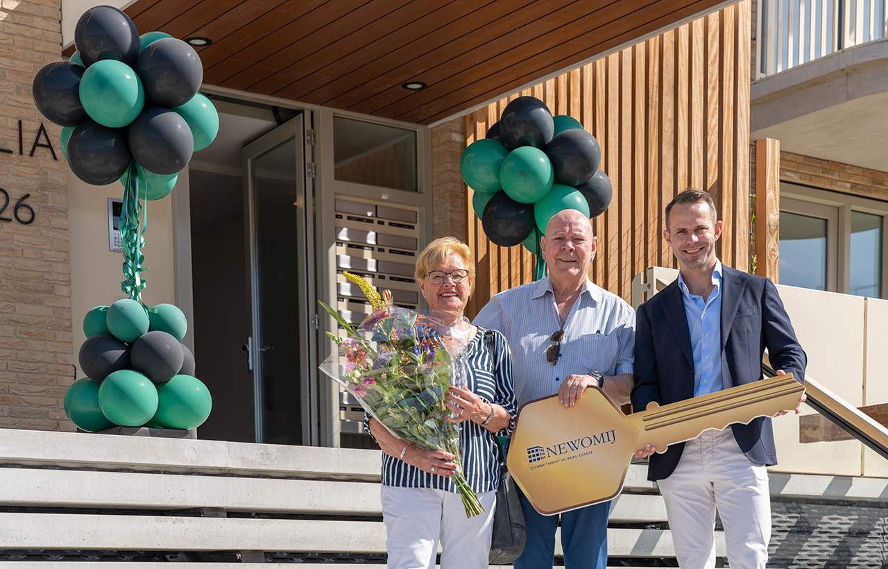 Sleutel voor eerste bewoners Thamenhof - Nieuwe Meerbode