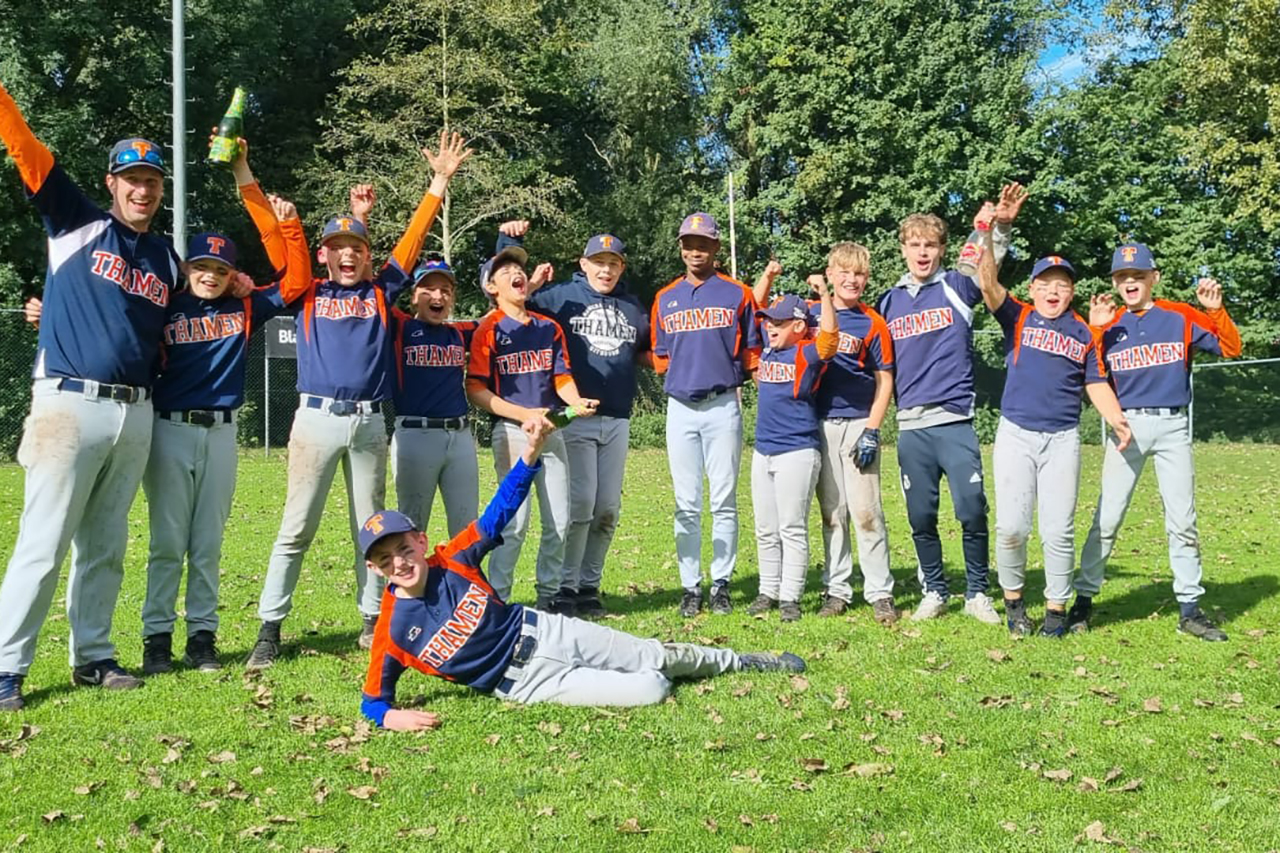 Honkbal: Thamen U12-1 kampioen! - Nieuwe Meerbode