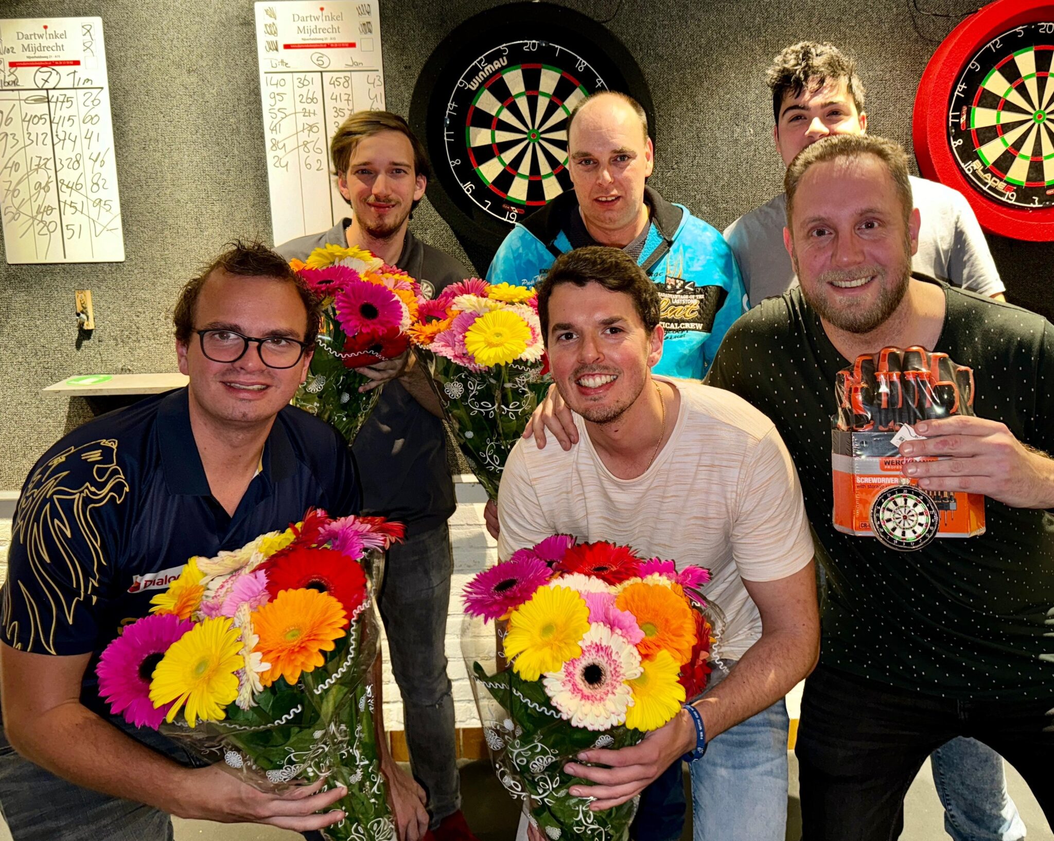 Winst voor Tibor bij dartclub Poel's Eye - Nieuwe Meerbode