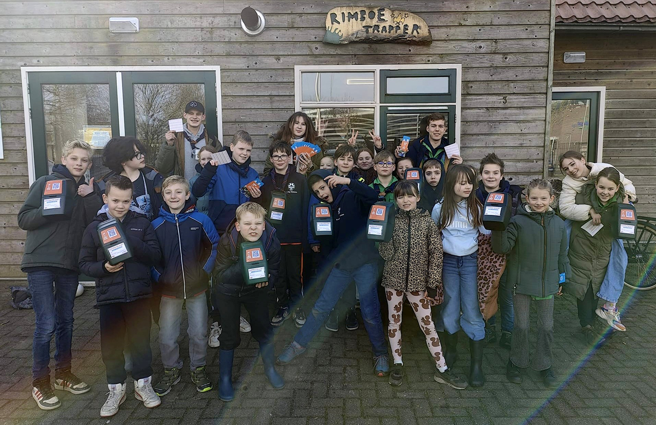 Scouting Eliboe collecteert voor Jantje Beton - Nieuwe Meerbode
