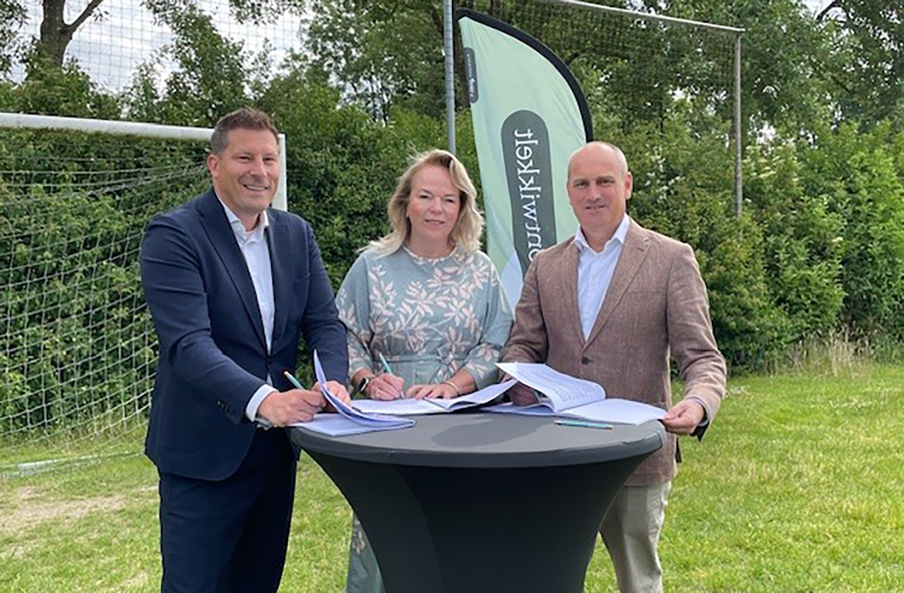 Ondertekening nieuwbouwproject De Veenhoven - Nieuwe Meerbode