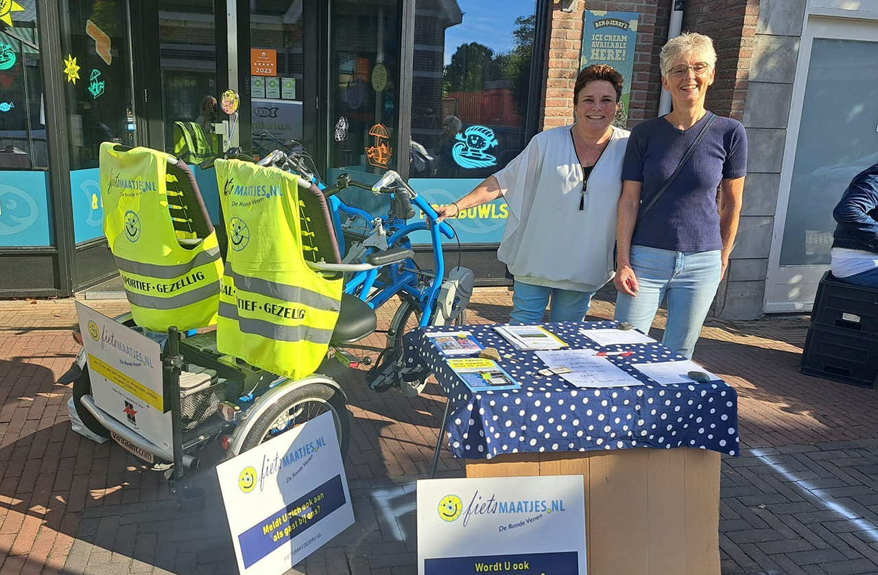 Fietsmaatjes De Ronde Venen verwelkomt graag extra vrijwilligers en gasten - Nieuwe Meerbode