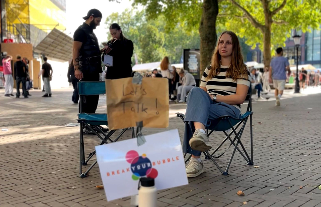 ‘Break your Bubble’ initiatief tegen polarisatie - Nieuwe Meerbode