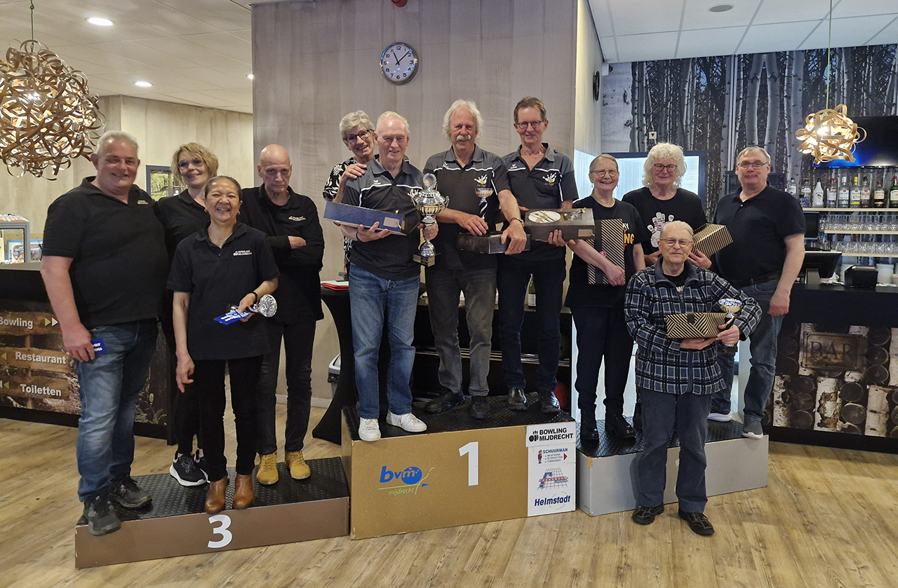 Gezellig seizoensslot bedrijvenleague Bowling Centrum Mijdrecht ...